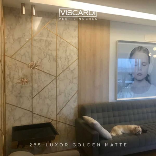 Perfil Luxor Golden Matte – Perfis Viscardi