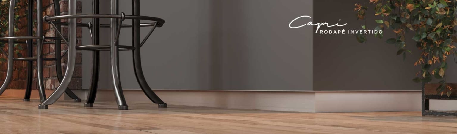 Linha Capri - Rodapés Invertidos – Perfis Viscardi