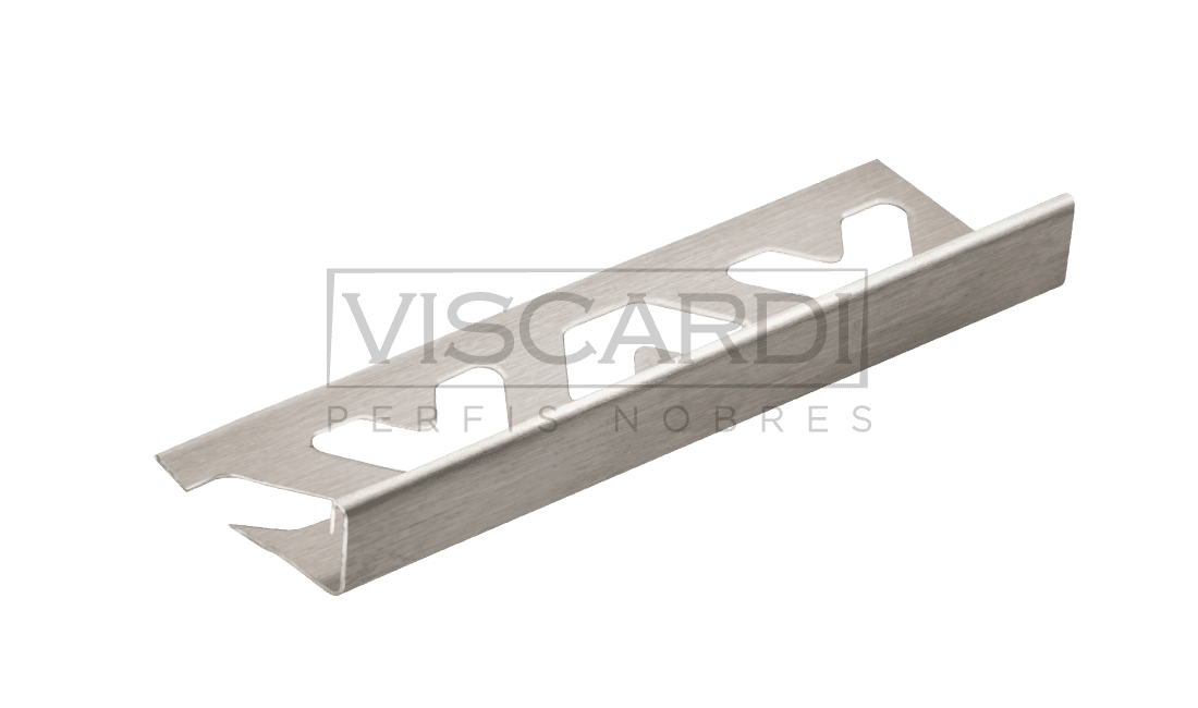 329 – PERFIL VISCARDI RAVENA INOX ESCOVADO – DESTAQUE PAGINA LINHA ...