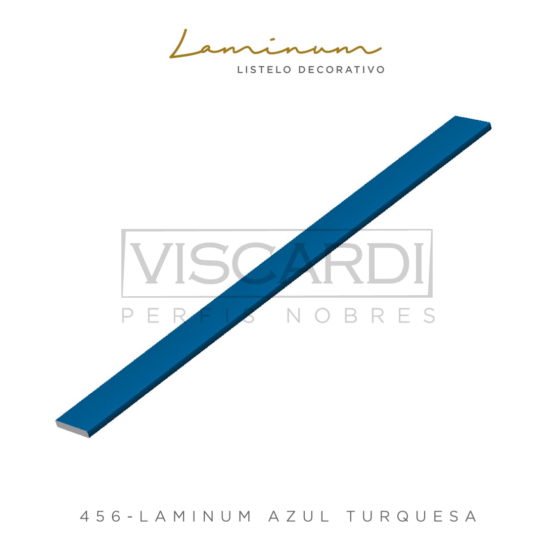 Perfil Laminum Azul Turquesa – Perfis Viscardi